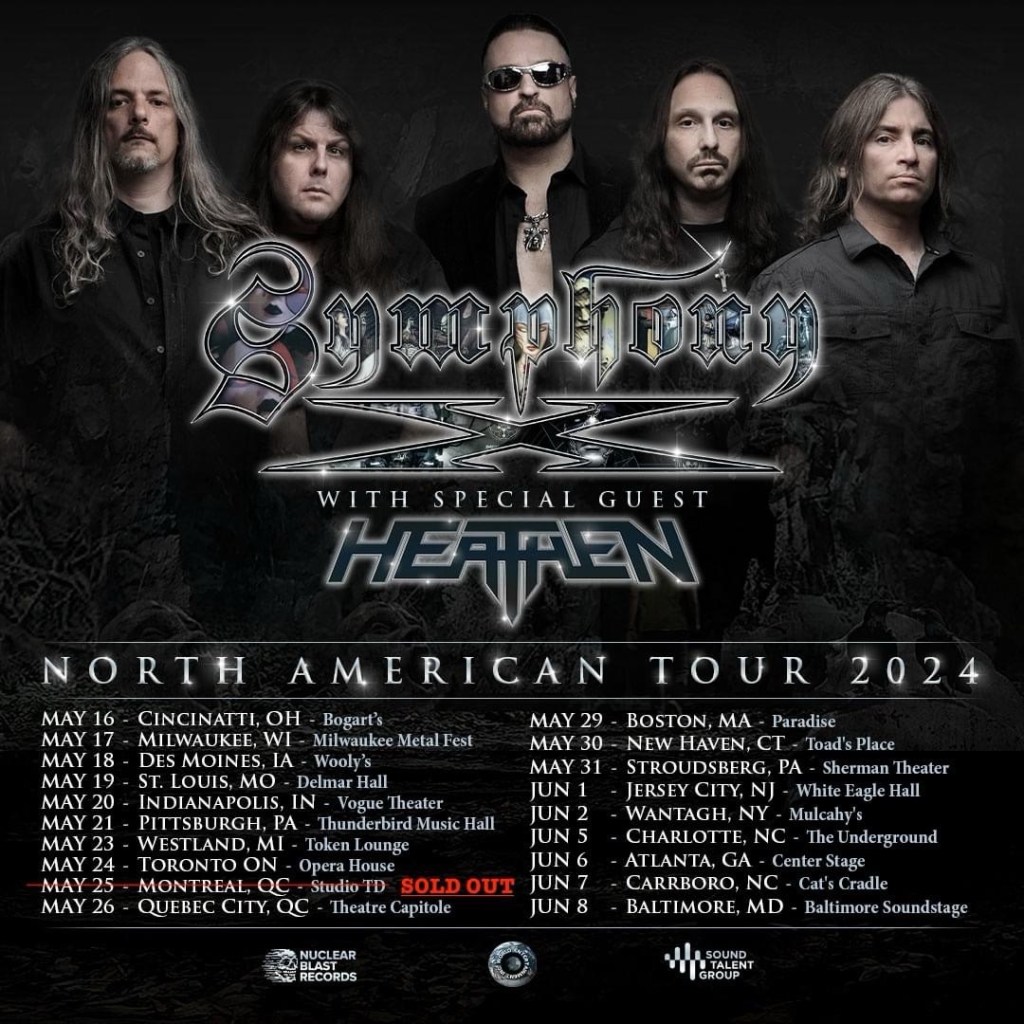Symphony X and Heathen Ignite Toad’s Place with Metal Brilliance ...